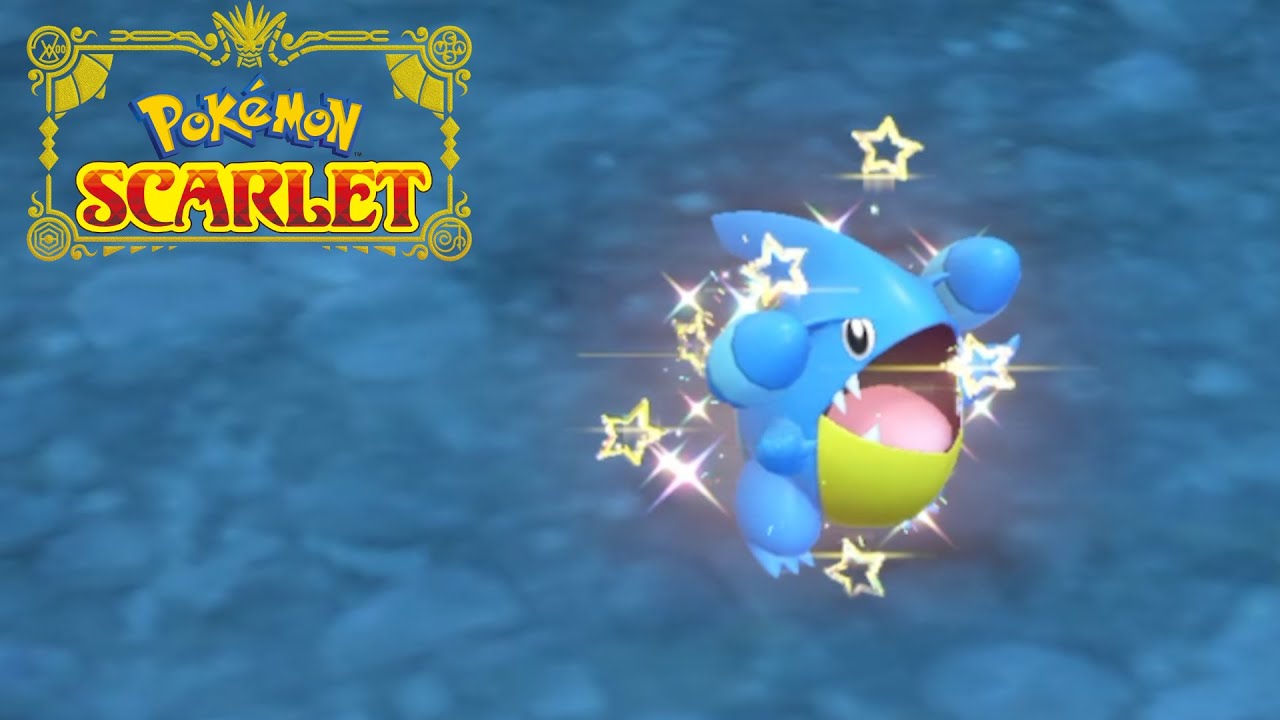 Shiny Gible in Pokemon Scarlet - YouTube