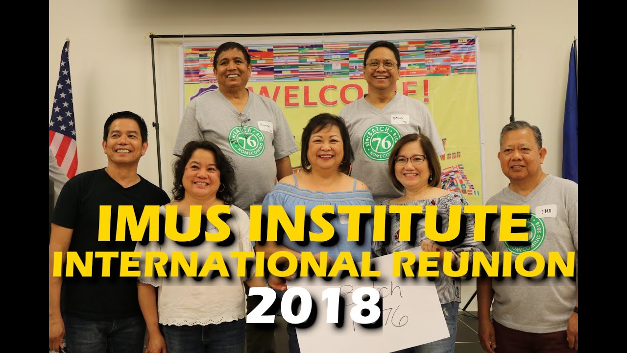2018 Imus Institute International Reunion - YouTube