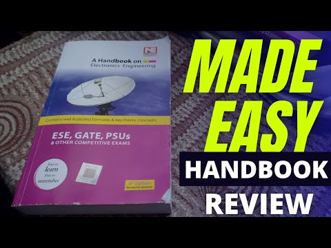 Gate Made Easy Hand Book Review | Electronics Engineering - YouTube