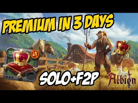 30 Days Premium as a BRAND NEW PLAYER in Albion Online (SOLO F2P) - YouTube