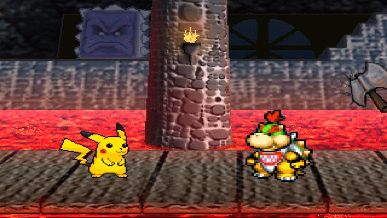 ADD004 MUGEN: Pikachu (Me) Vs Bowser Jr. - YouTube