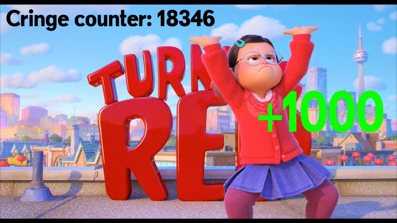 Turning Red Cringe Counter (Part 1) - YouTube