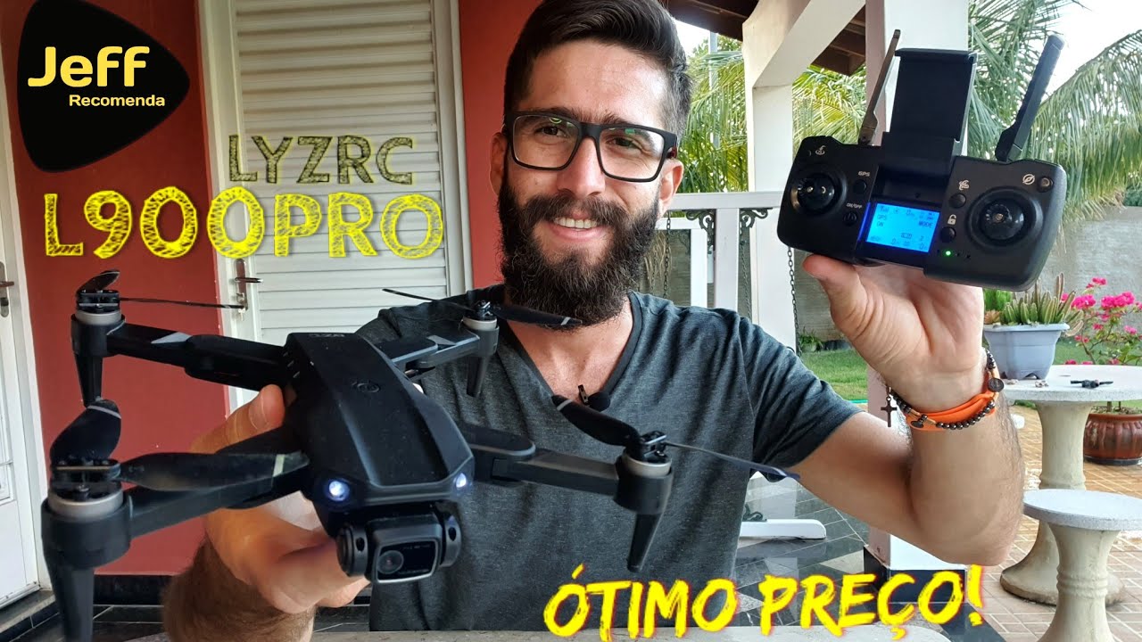 Drone LYZRC GPS L900PRO: Bom preço e super Fácil de Pilotar! 😱 ...