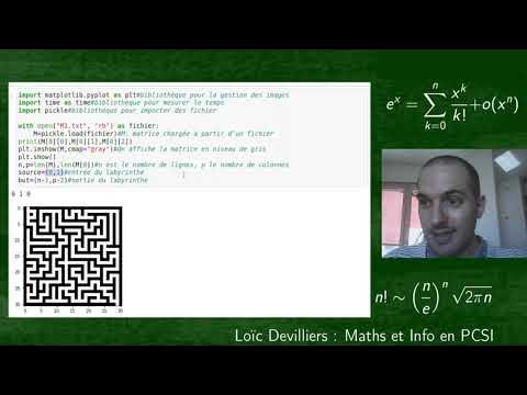 Info 🐍 : 𝄞 programmation du parcours en largeur d’un graphe en Python ...