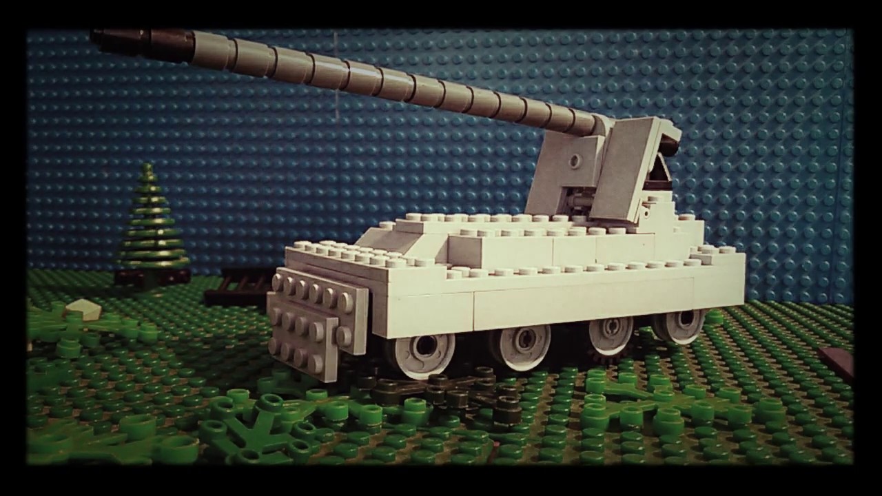 New Lego Grille 15 German Anti Tank MOC - YouTube