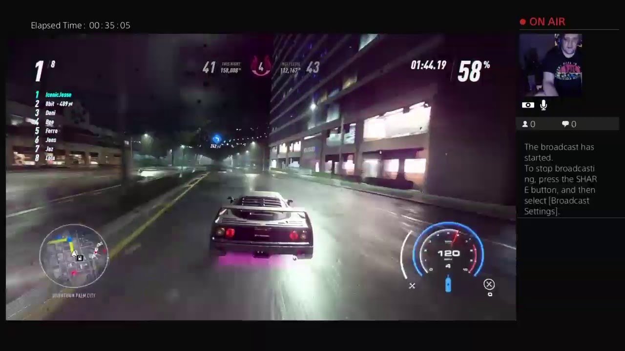 NFS Heat By Jesse Culp Grinding To Rep Level 50 part 1 - YouTube