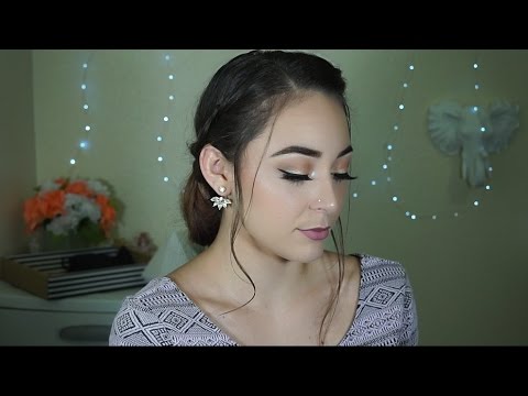 Natural Prom Makeup Tutorial - YouTube
