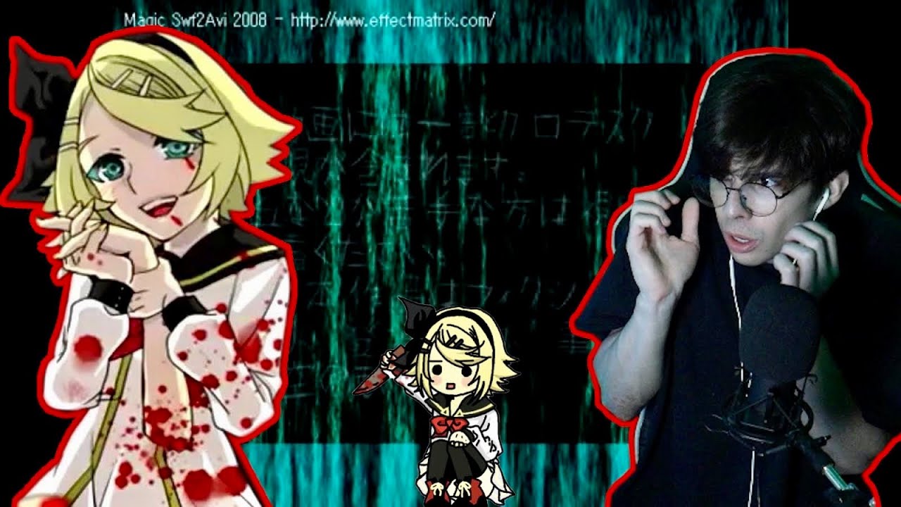 WTF IS THIS | Fear Garden - Kagamine Rin (恐怖ガーデン) Vocaloid REACTION ...