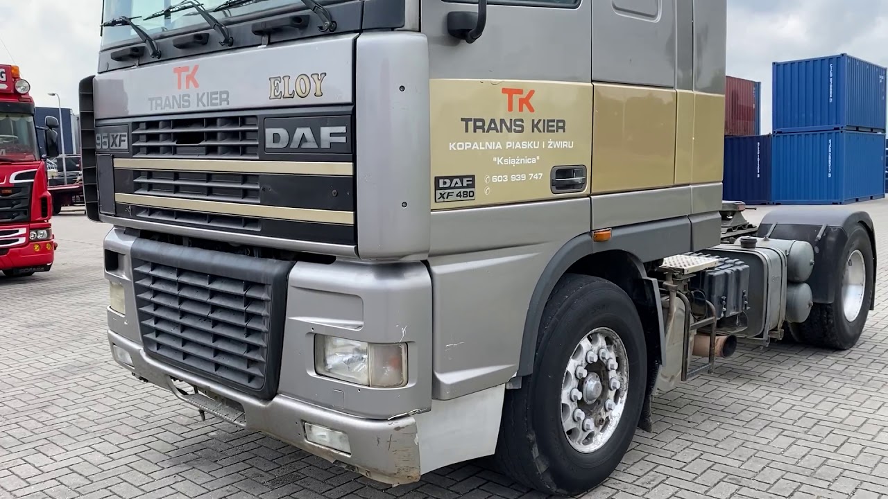 DAF 95XF 480 MANUAL - YouTube
