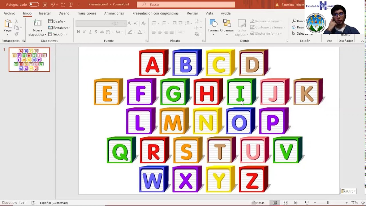 ABECEDARY INGLÉS 1 Y 2 - YouTube