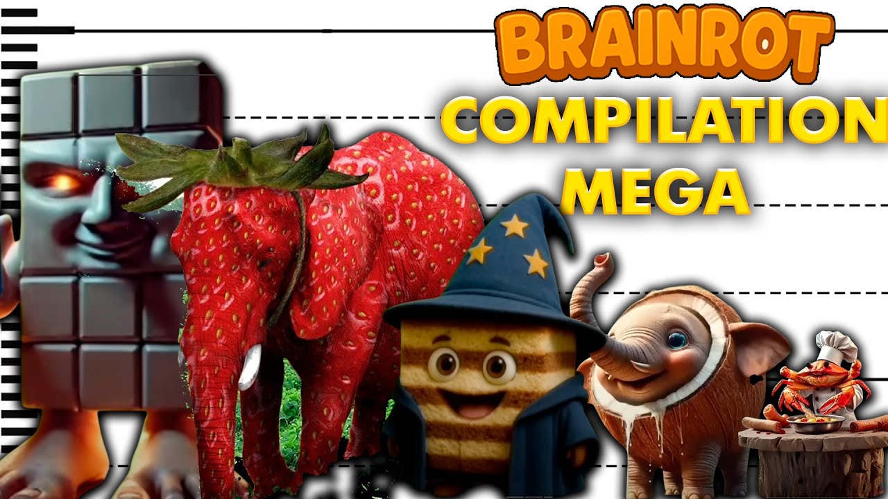 BRAINROT MEGA SIZE COMPILATION ⚡ The Ultimate 30-Minute Madness - YouTube