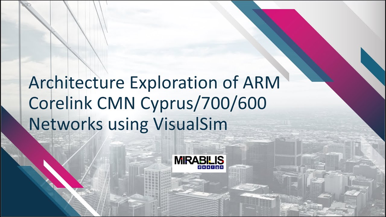 Architecture Exploration of ARM Corelink CMN 600/700/Cyprus Networks using VisualSim - YouTube