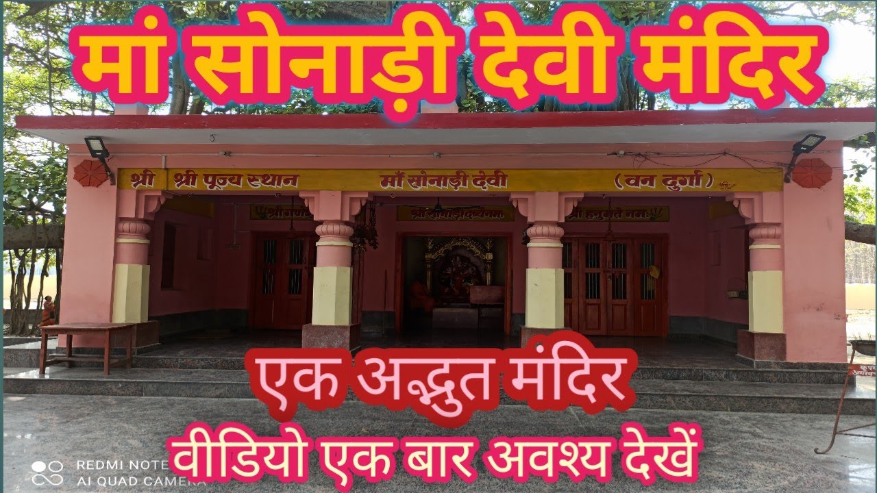मां सोनाड़ी देवी मंदिर | Sonadi Devi Temple | Sonadi Devi Mandir ...