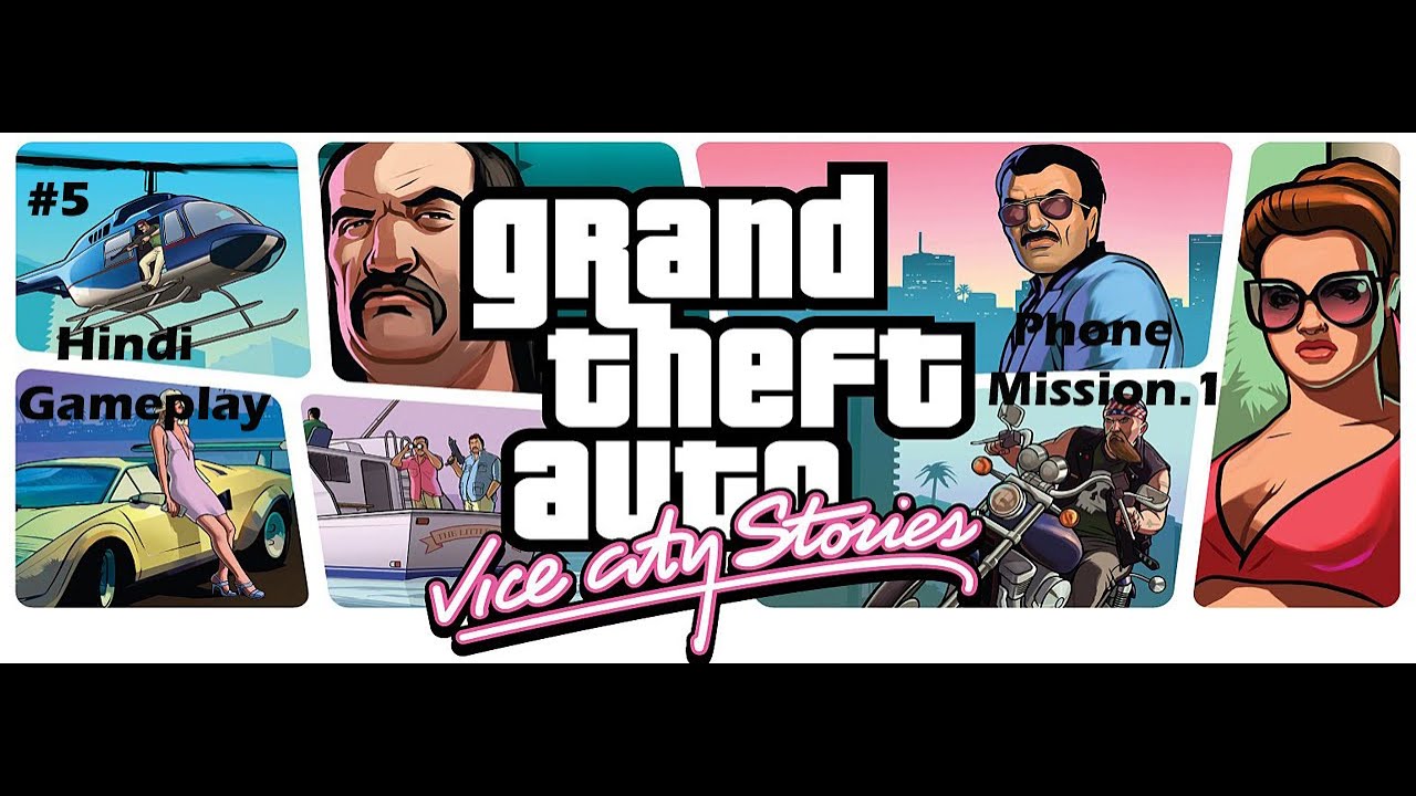 GTA Vice City Phone mission.1 gameplay video #5 - YouTube