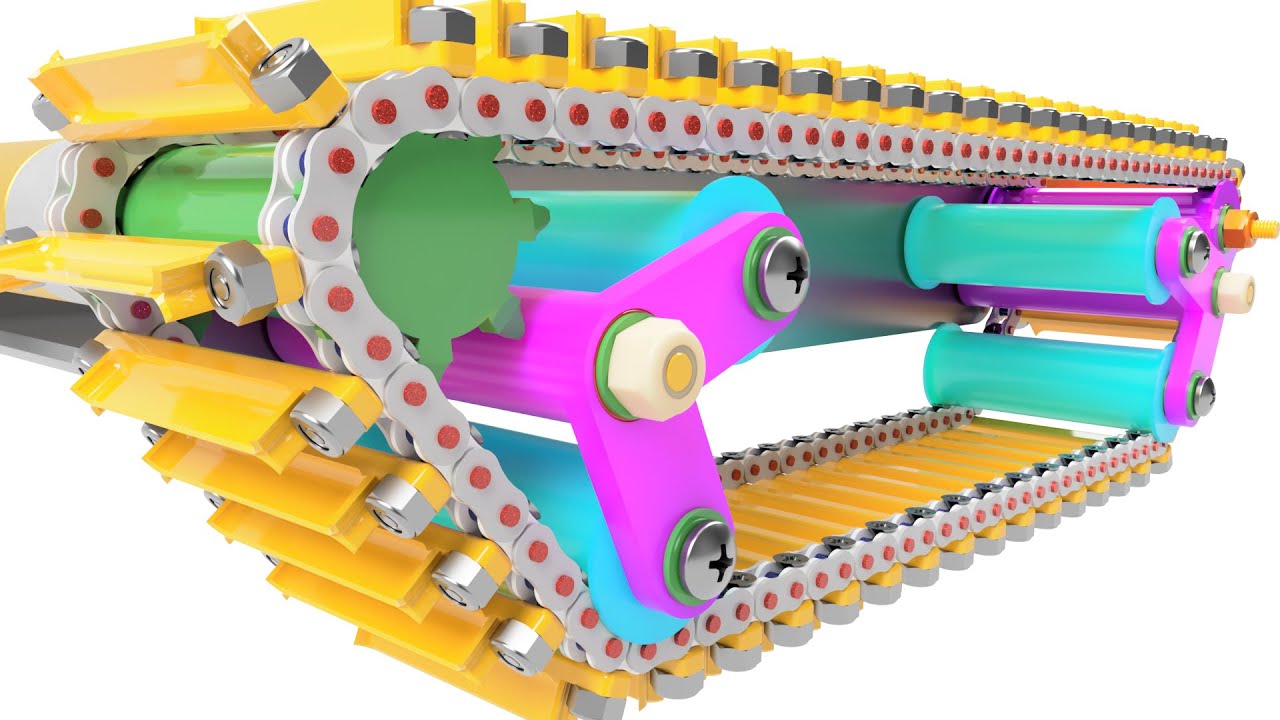 Build a Robotic Suspension System in Fusion 360! Tutorial (Tracked ...