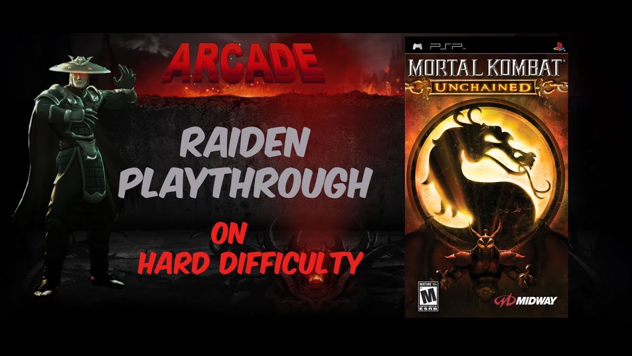 Mortal Kombat:Unchained (Deception)Raiden Arcade Ladder Hard [No Match ...