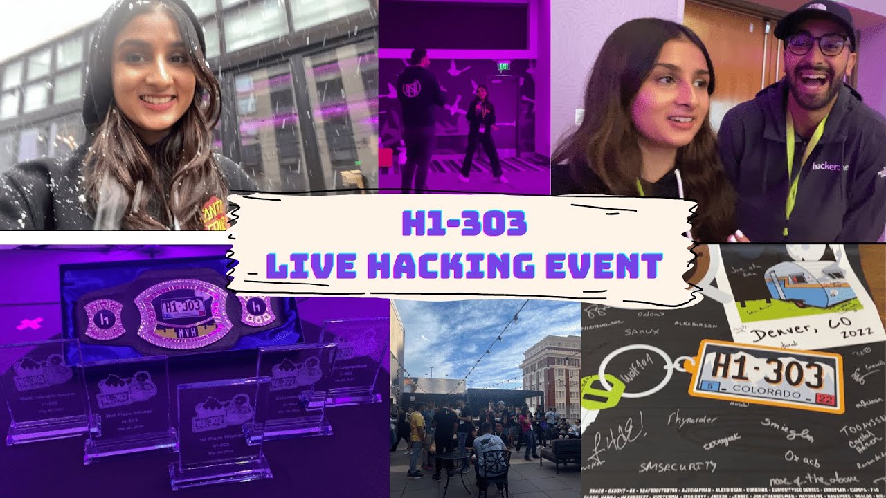 live hacking event vlog | H1303 by @HackerOneTV - YouTube