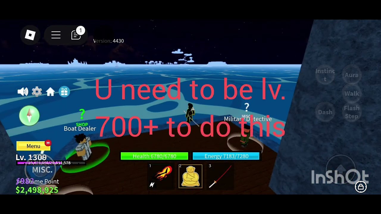 How to enter sea 2 Blox fruits - YouTube