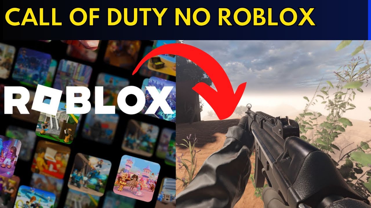 INCRIVEL - COD RECRIADO dentro do Roblox - YouTube