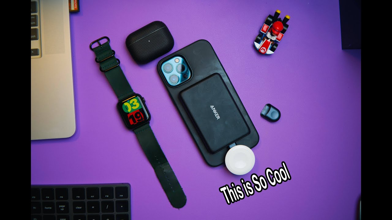 Portable Magnetic Charger for apple Watch | Anker USB type C Apple ...