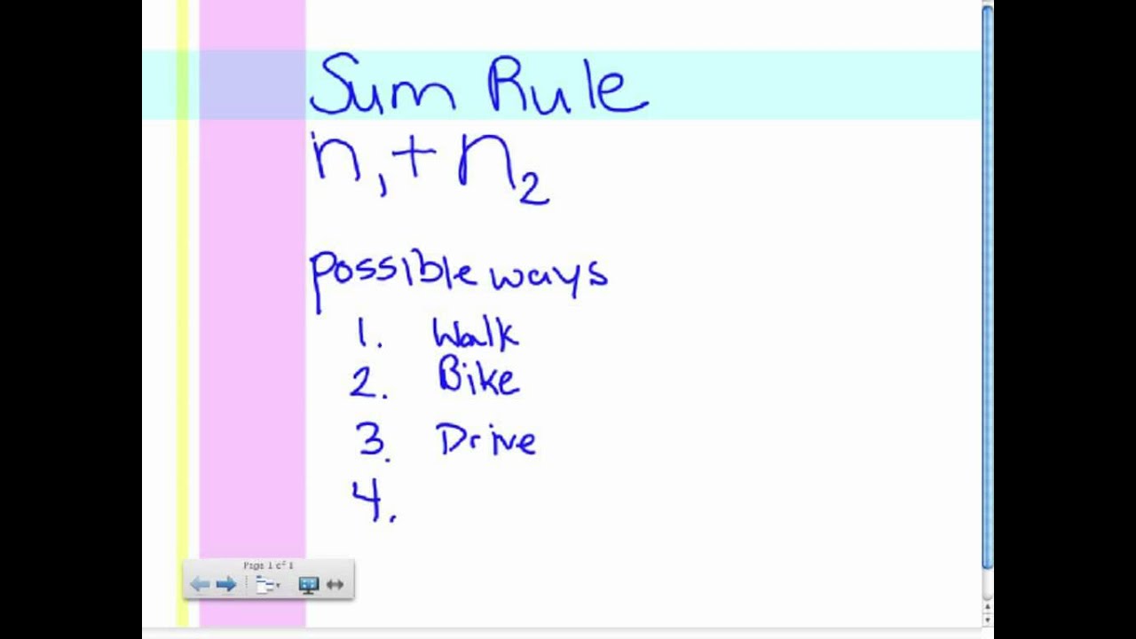 Product and Sum Rules.mov - YouTube