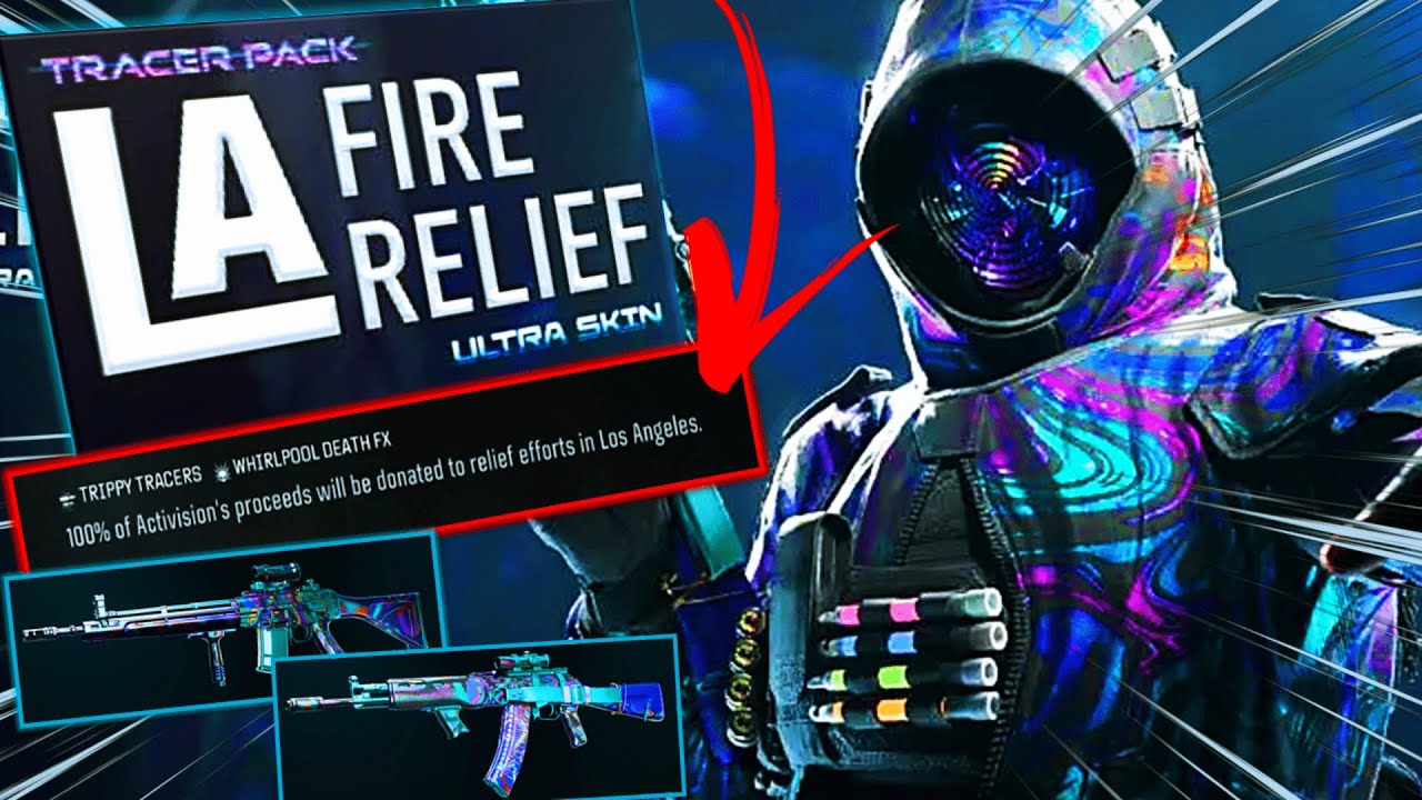 *NEW* Tracer Pack: LA FIRE RELIEF Ultra Skin Bundle - YouTube