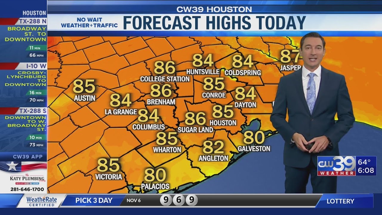 Houston's next cold front is just a few days away - YouTube