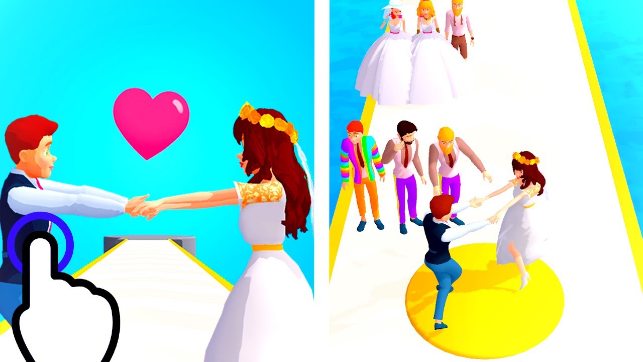 Couple Run - Shuffle Couple Love Run - All Levels iOS Android GamePlay ...