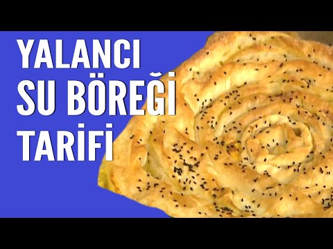 Feridun Kunak'ın eşi Serap Kunak'tan Yalancı Su Böreği  tarifi ve yapılışı