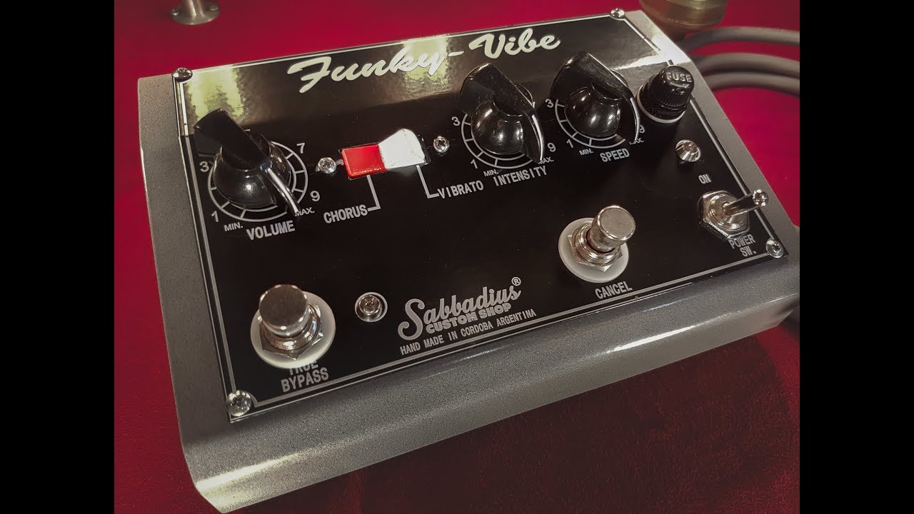 Sabbadius "LINDA" Funky Vibe 2019 *PROTOTYPE* - YouTube