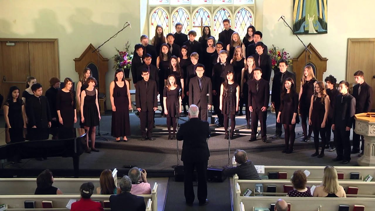The Cawthra Park Secondary School Chamber Choir performs at SING - YouTube
