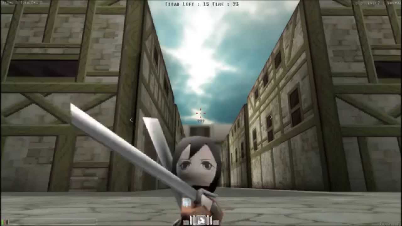 Attack on Titan Tribute Game P2 - YouTube