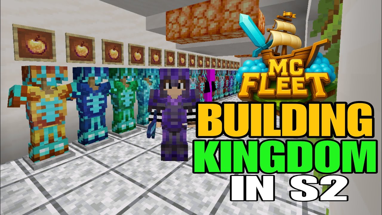 Minecraft in Mcfleet smp with friends| Minecraft live 24/7 server ...