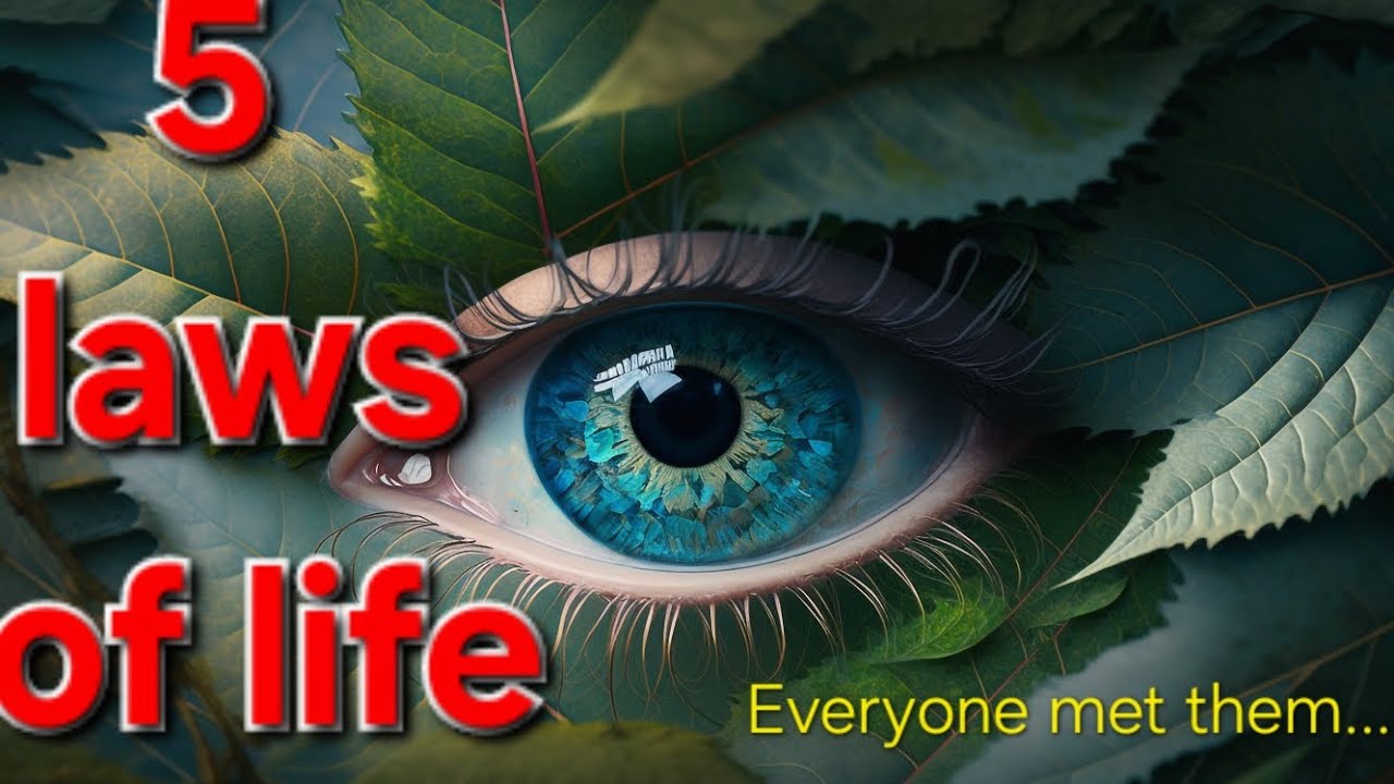 Top 5 laws of life that will work for everyone one day. - YouTube