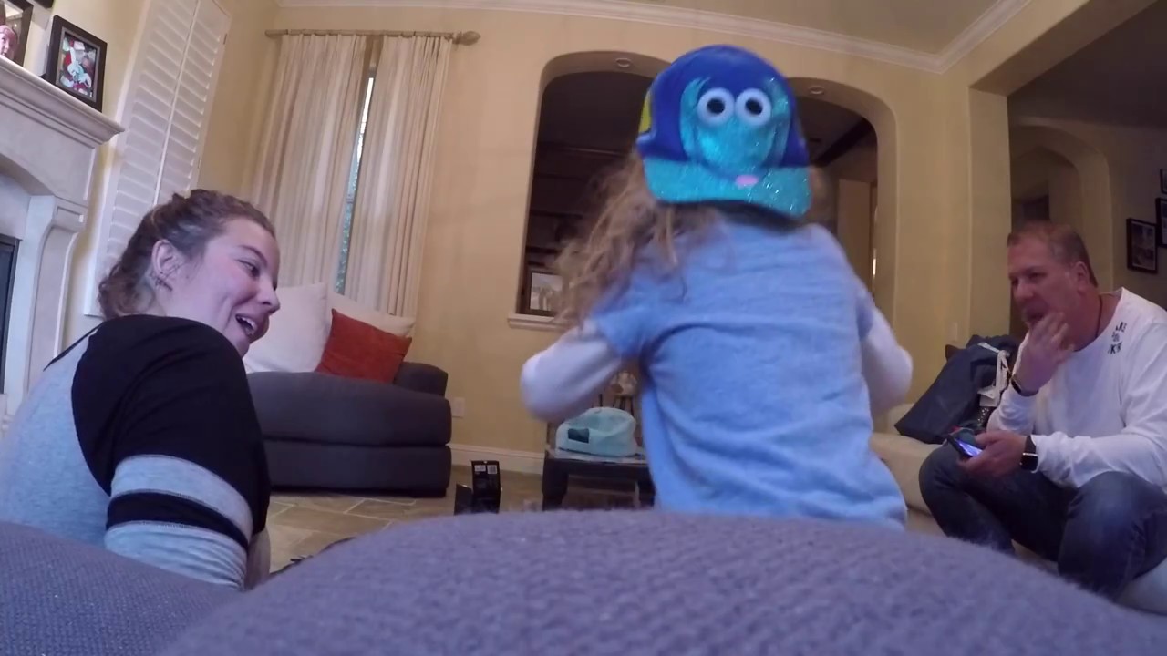 Having fun opening presents! ; *funny* - YouTube