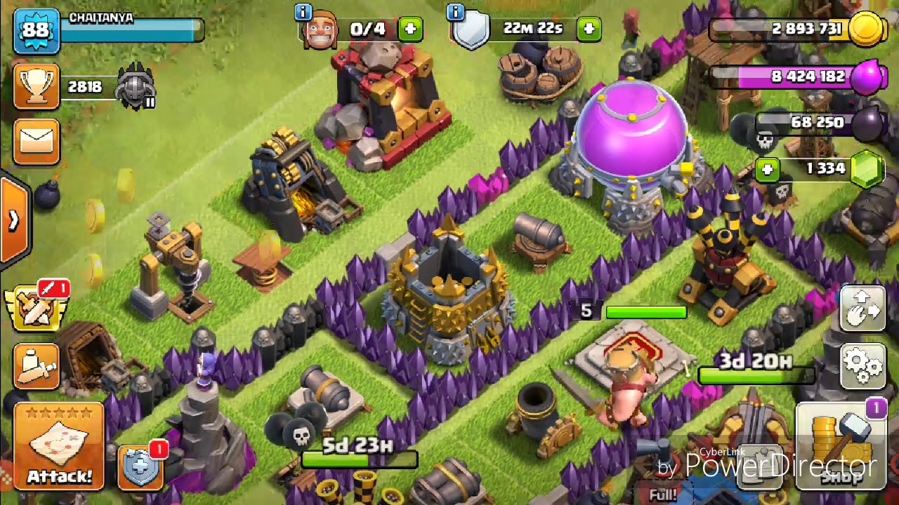 Coc third village concept video by vov voson - YouTube
