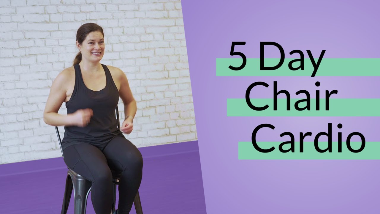 5 Day Chair Cardio Day 1 - YouTube