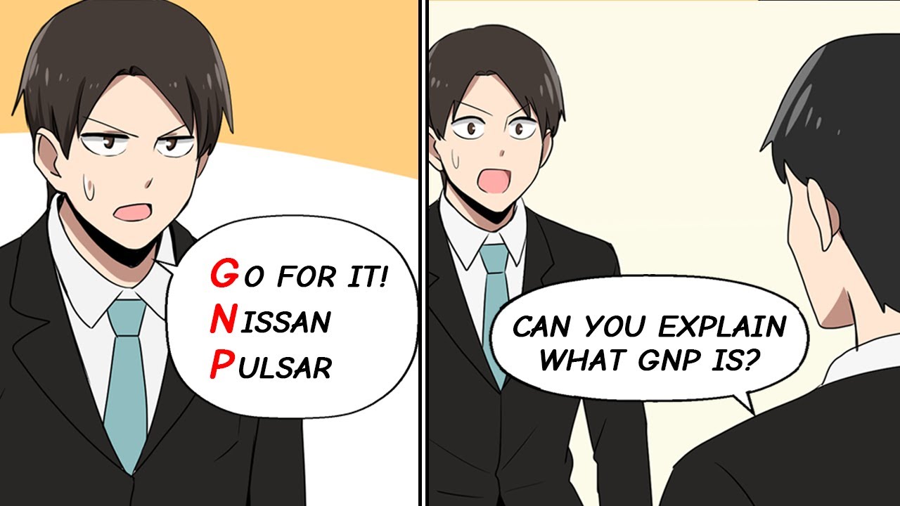 What happens if you give a crazy answer in a job interview? [Manga dub ...