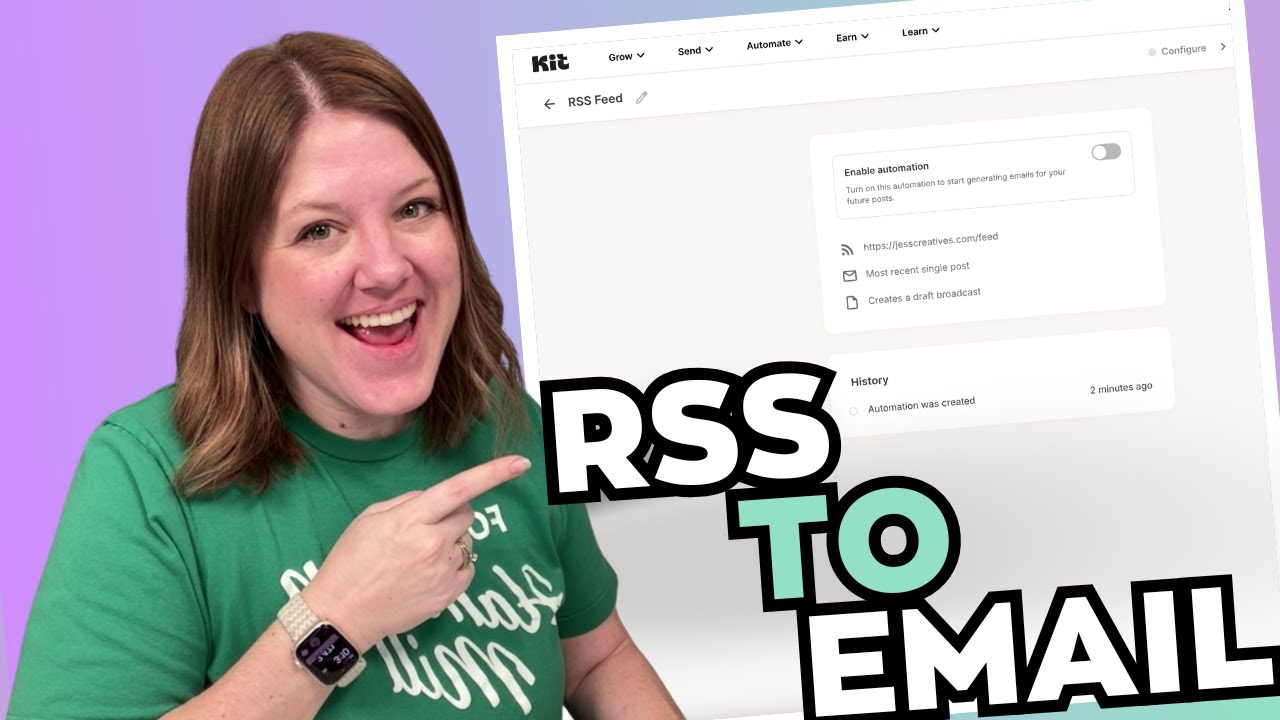 Automate Blog Post Notification Emails with ConvertKit (RSS to Email ...