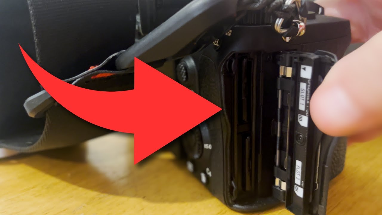 How to Open Sony A7iv SD Card Slot - YouTube