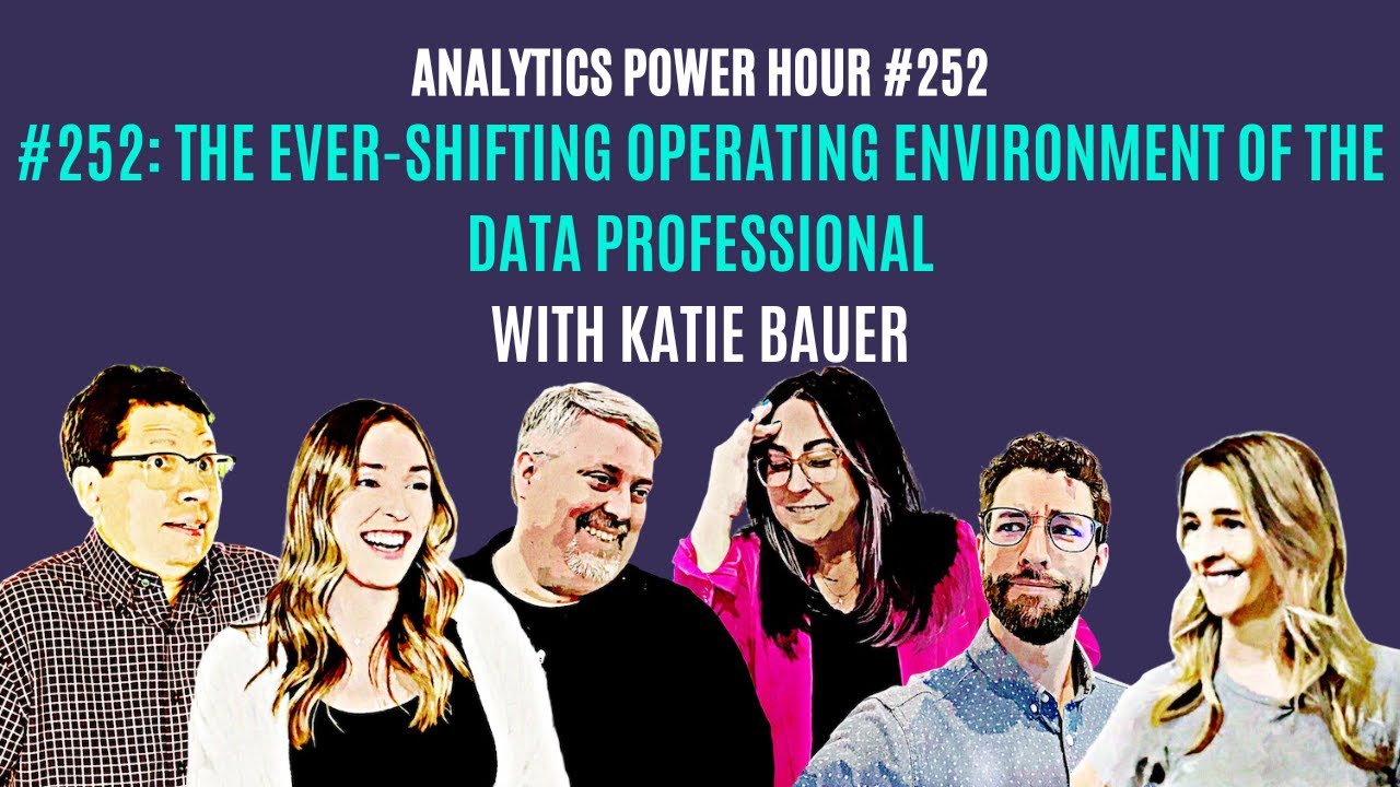 #252: The Ever-Shifting Operating Environment of the Data Professional ...