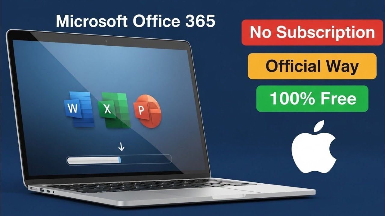 How to Download Microsoft office for Free ON MacBook - YouTube