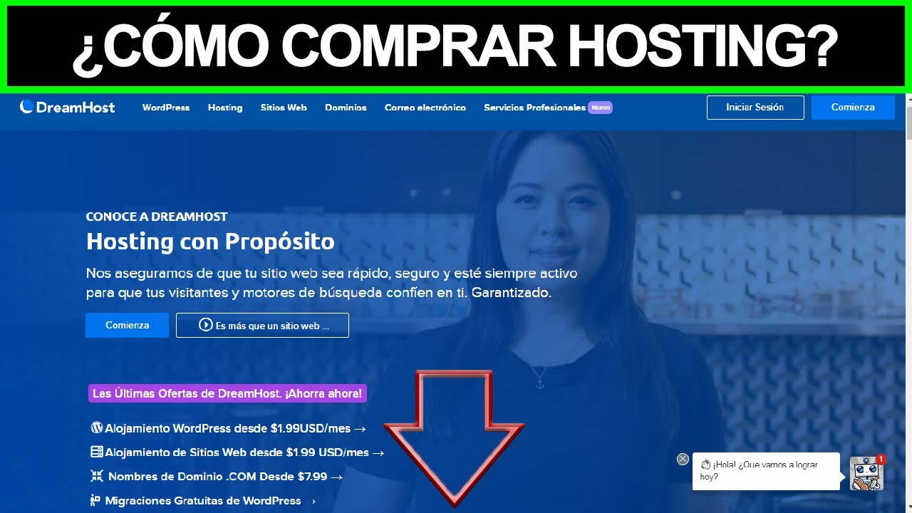Tutorial Alojamiento Web DreamHost - CPANEL + COMO COMPRAR - YouTube