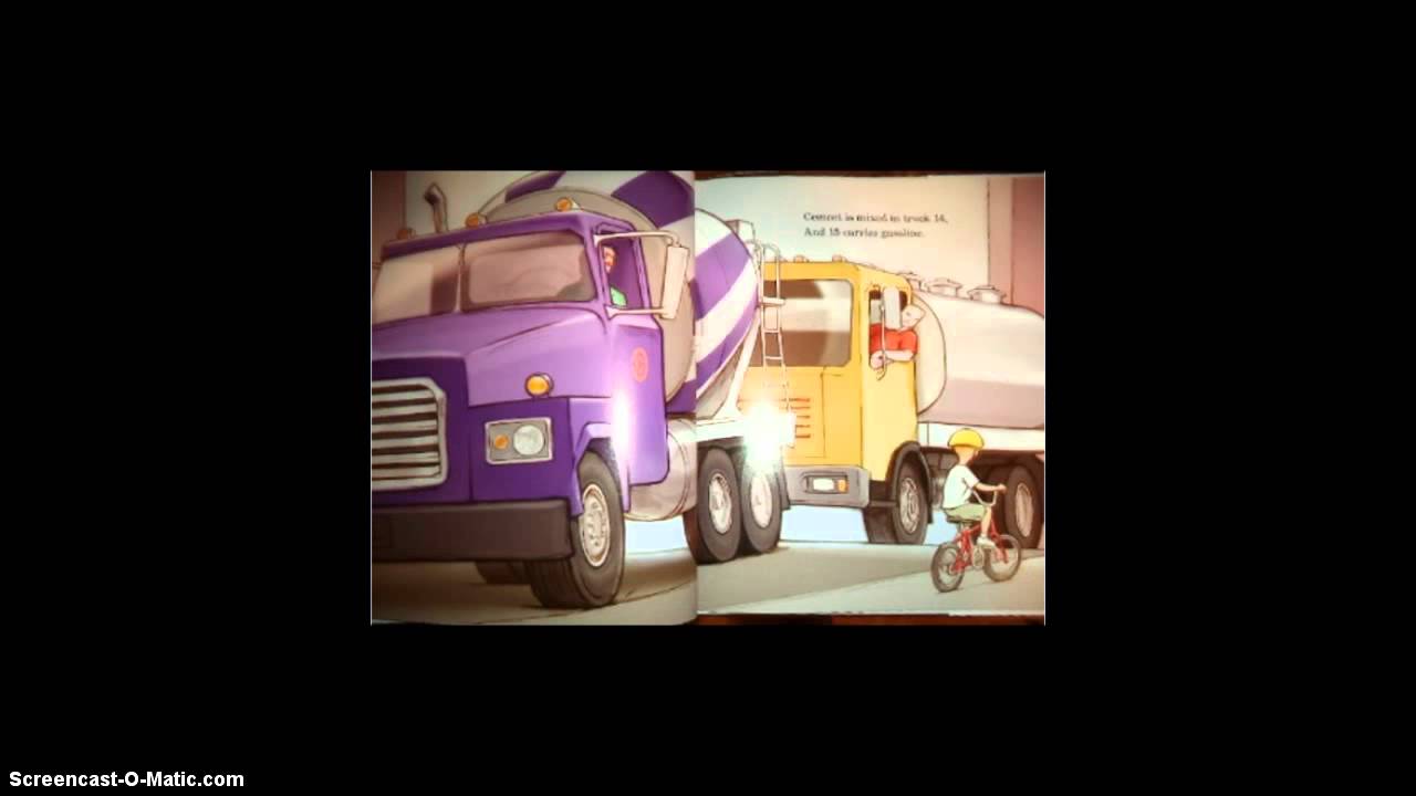20 Big Trucks in the Middle of the Street - YouTube