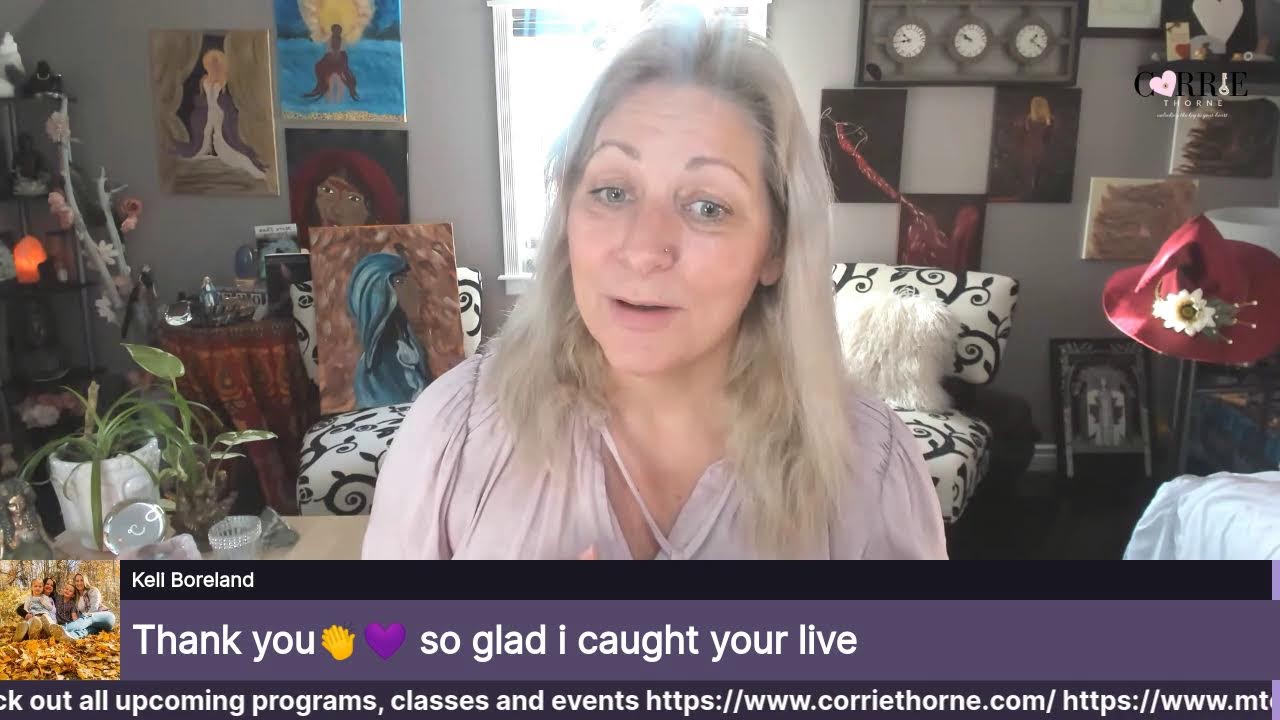 Live With Corrie - YouTube