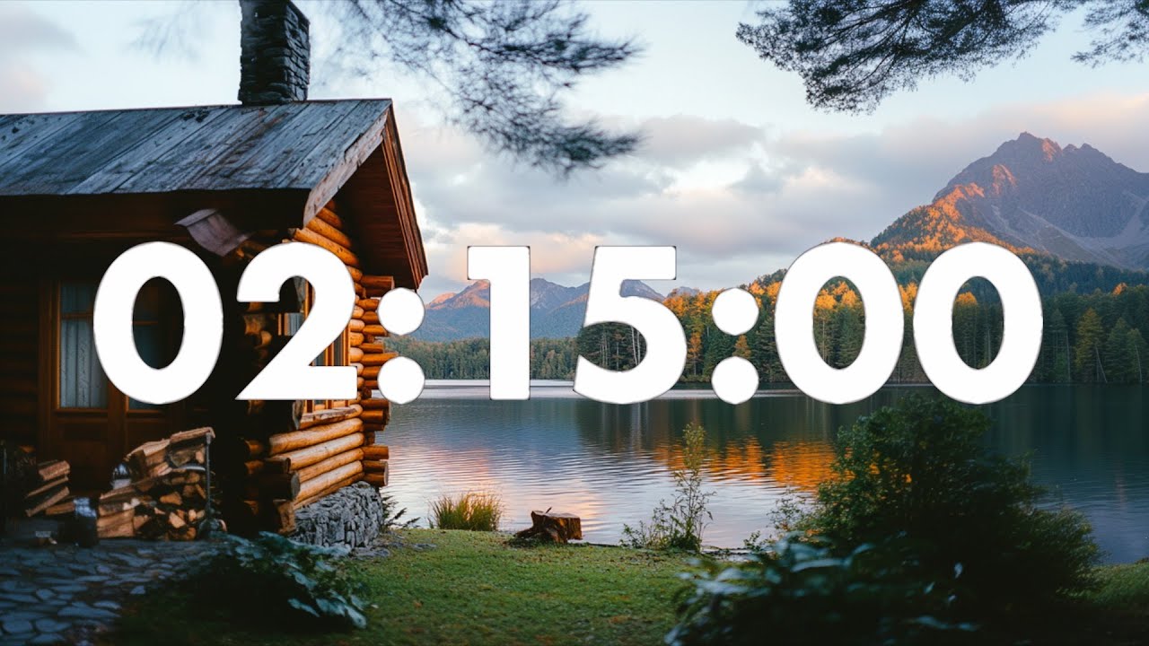 2-Hour 15 Minutes Timer with Soothing Ambient Sounds🎶🌌 - YouTube