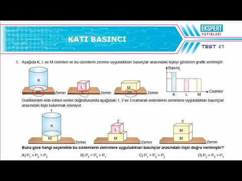 KATI BASINCI TEST-1 SORU-5 - YouTube