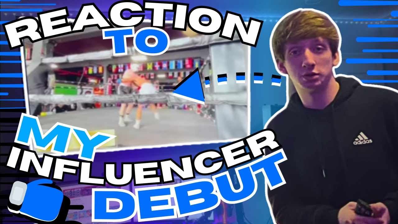 Reacting To My INFLUENCER DEBUT - YouTube