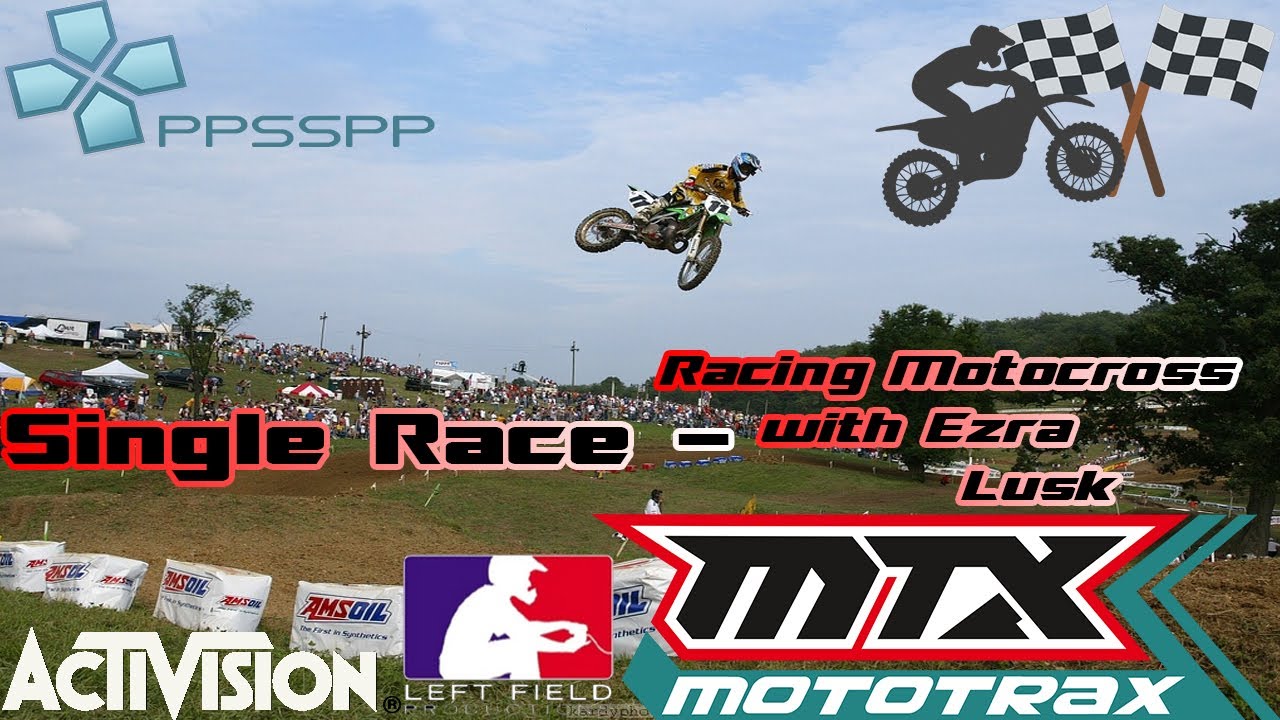 MTX Mototrax (PSP) - Exhibition - Single Race - Racing on Motocross ...