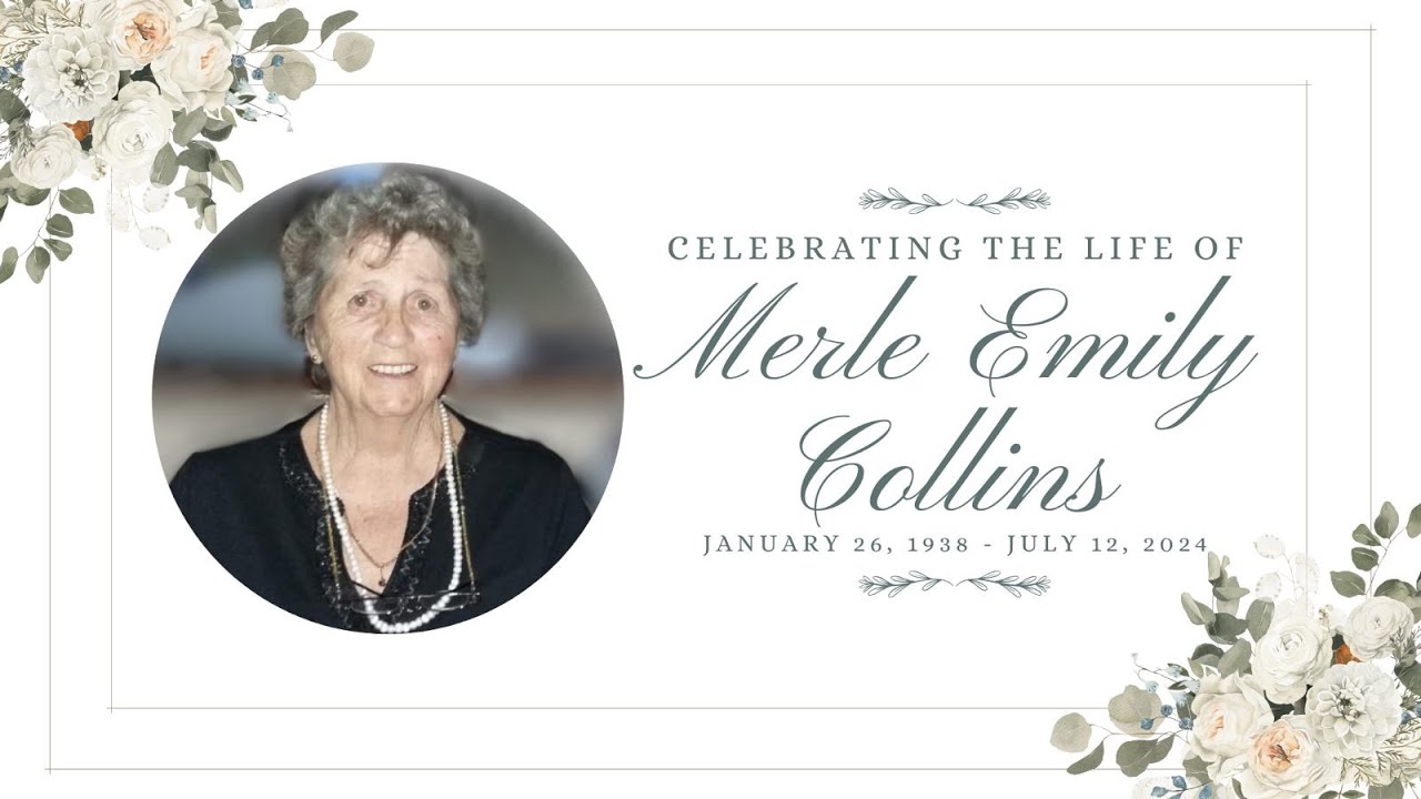 Celebrating The Life of Merle Emily Collins (26 January 1938 - 12 July ...